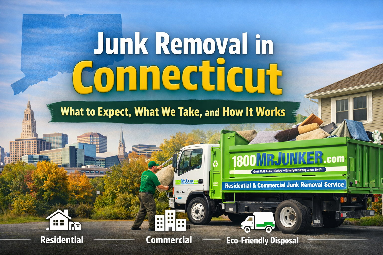 Junk Removal in Connecticut | What to Expect & What We Take